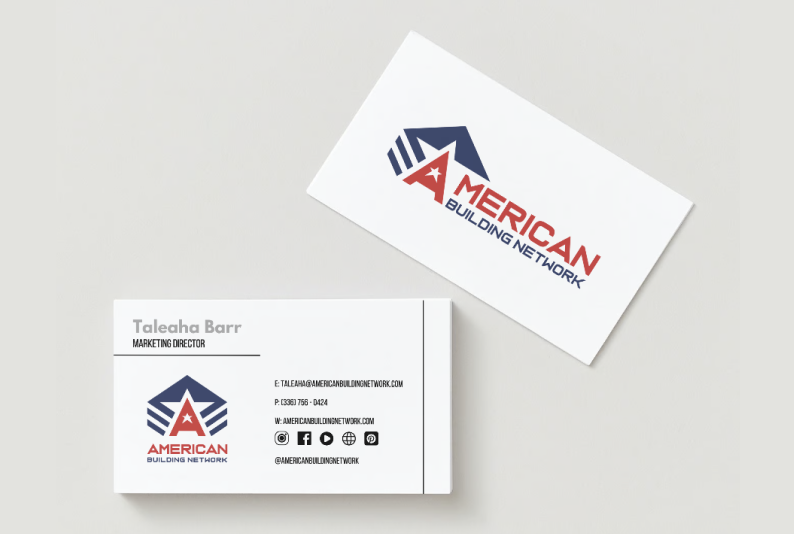 Business Card Design THREE - American Building Network